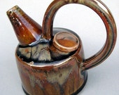 Items similar to Rust Oil Can Teapot on Etsy