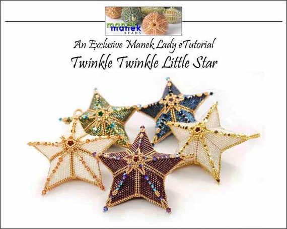 eTUTORIAL Twinkle Twinkle Little Star by maneklady on Etsy