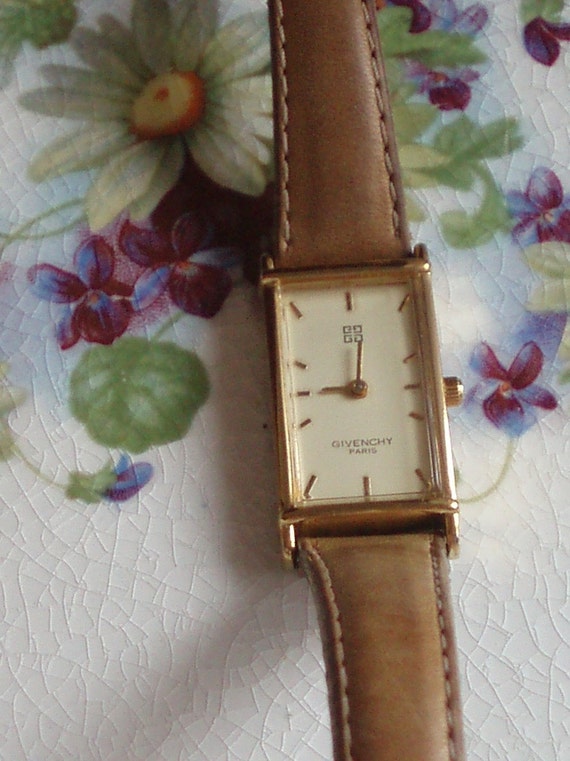 Vintage Givenchy Paris Watch by FunkydevazVintage on Etsy
