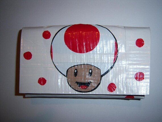 Items similar to Toad Nintendo DS Lite/ DSI Duct Tape Case on Etsy