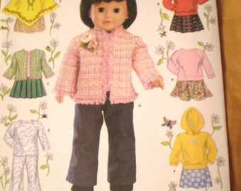 AMERICAN GIRL DOLL Clothes Pattern McCalls by patternsandcrafts