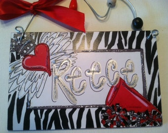 Painted cheerleading | Etsy