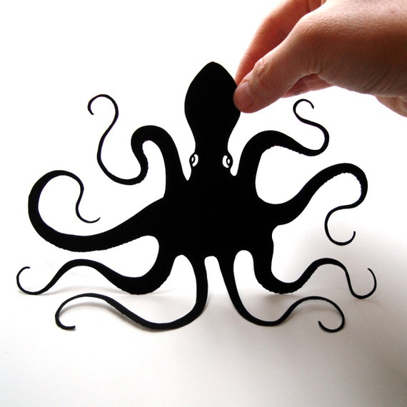 Printable Henna Stencils Octopus