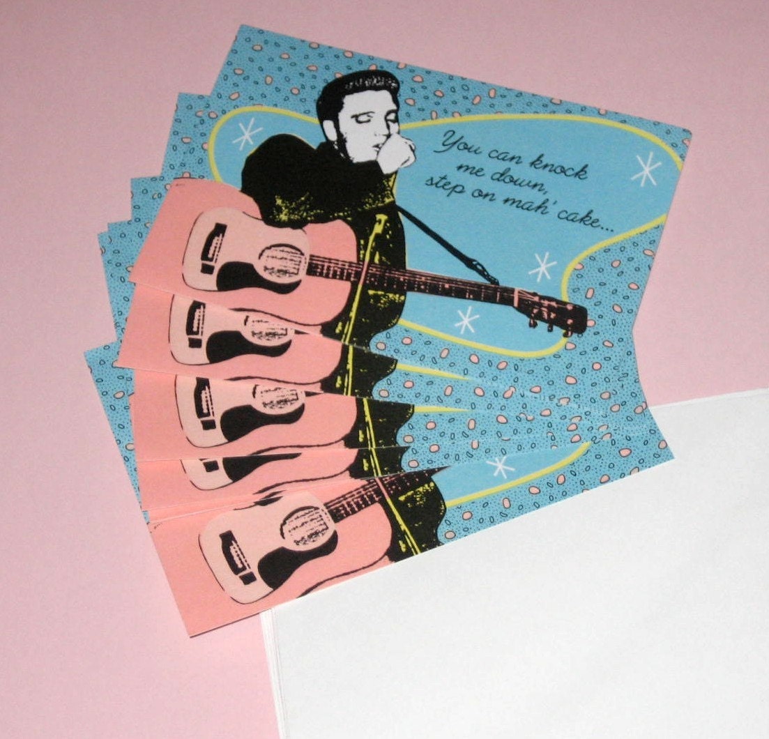 ELVIS Party Invitations