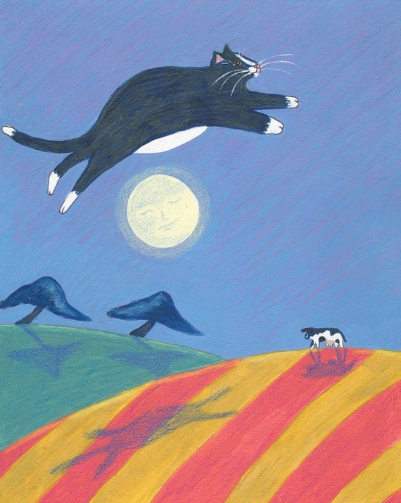 The Cat Jumped Over The Moon notecard