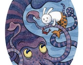 Original paintings Illustrations & Archival Prints by SepiaLepus