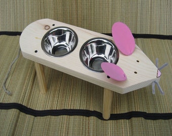 Raised Fire Hydrant Dog Bowl Dog Dish Dog Feeder 15 Inches