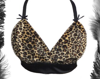 Leopard lingerie | Etsy