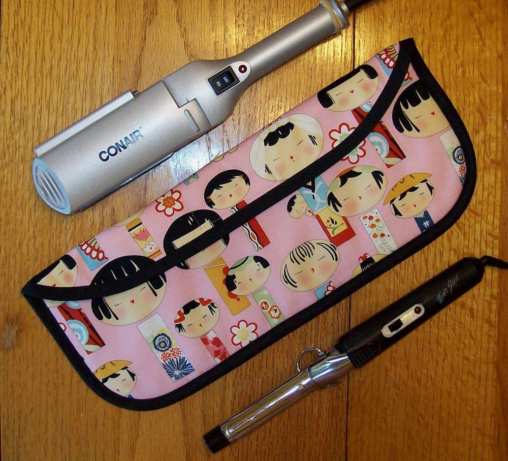 Curling Iron Case Flat Iron Case for Travel or the Gym