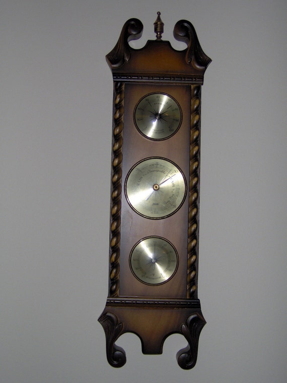 AWESOME VINTAGE Barometer by JASON Made in West Germany.