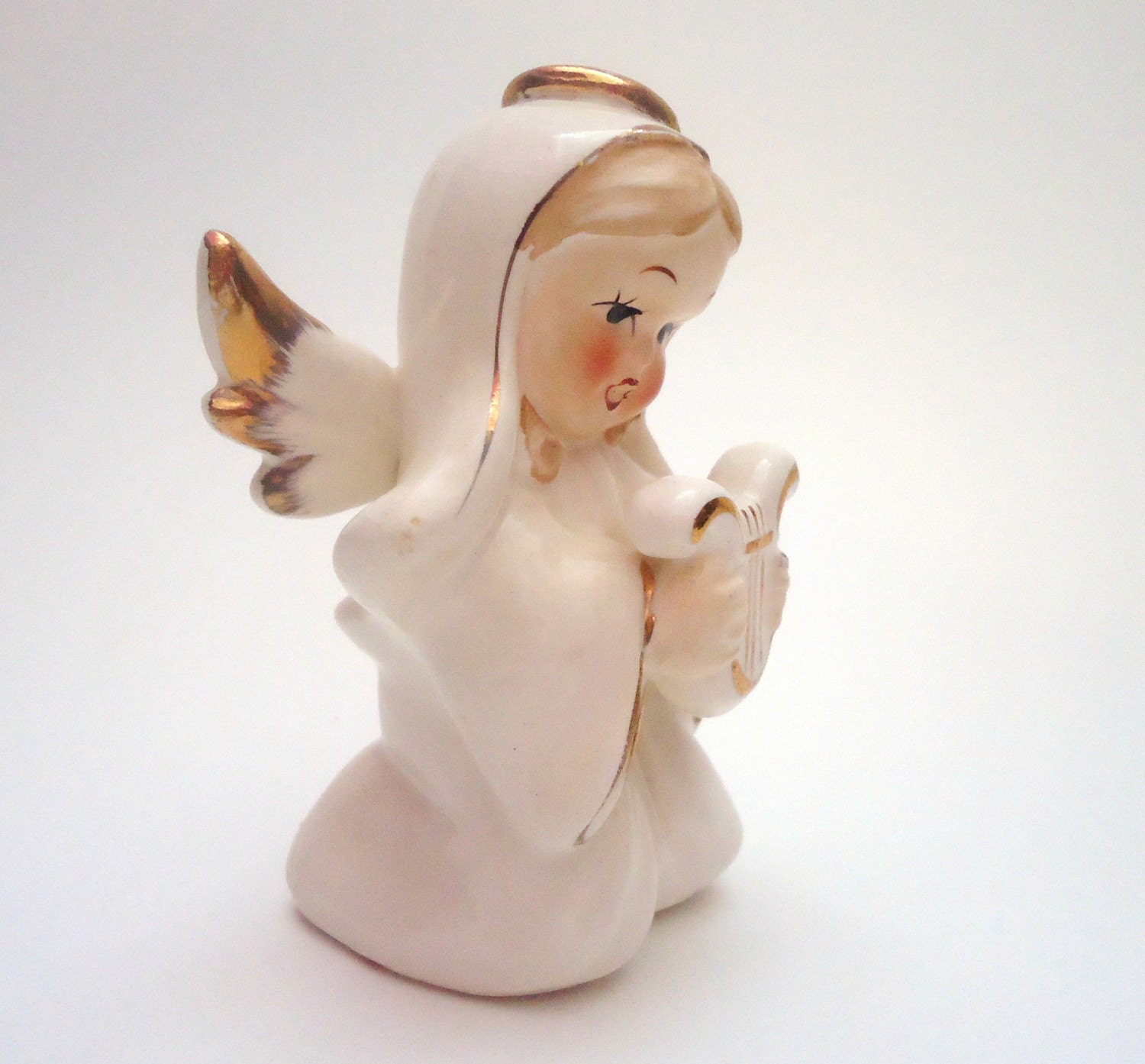 VINTAGE Ceramic ANGEL Figurine