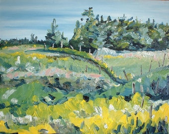 Fournier Art Canada Appalachian Landscape Oil by Fournierpainter