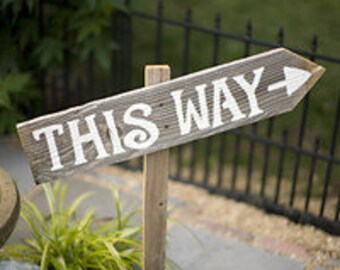 Popular items for that way sign on Etsy