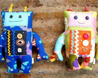Robot plush | Etsy
