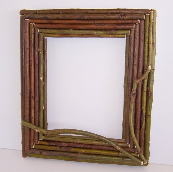 Willow Twig Frame by riverbottom on Etsy