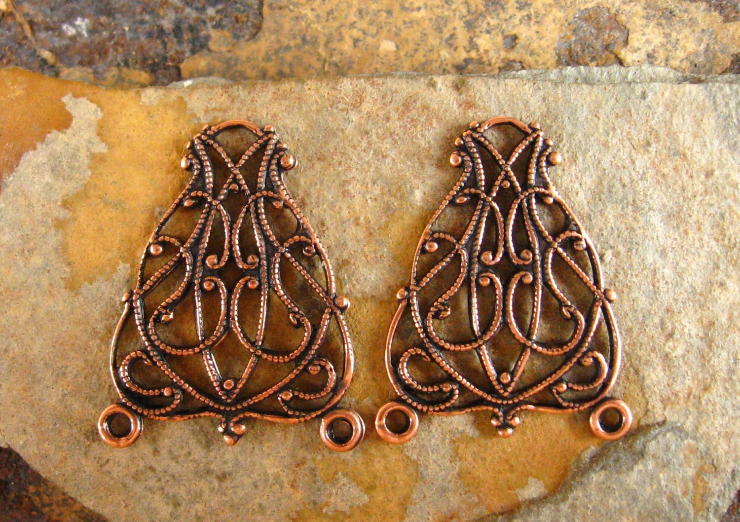 Trinity Brass Co. Antique Copper Scroll by LindenAvenueDesigns