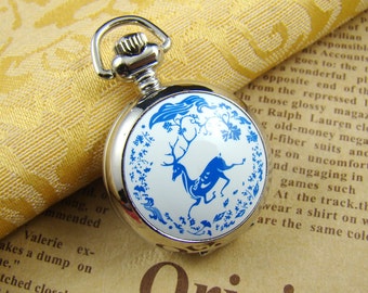 Deer pocket watch | Etsy
