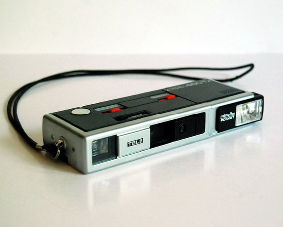 Vintage Camera Minolta Autopak 460Tx 110 Film Camera 1970s