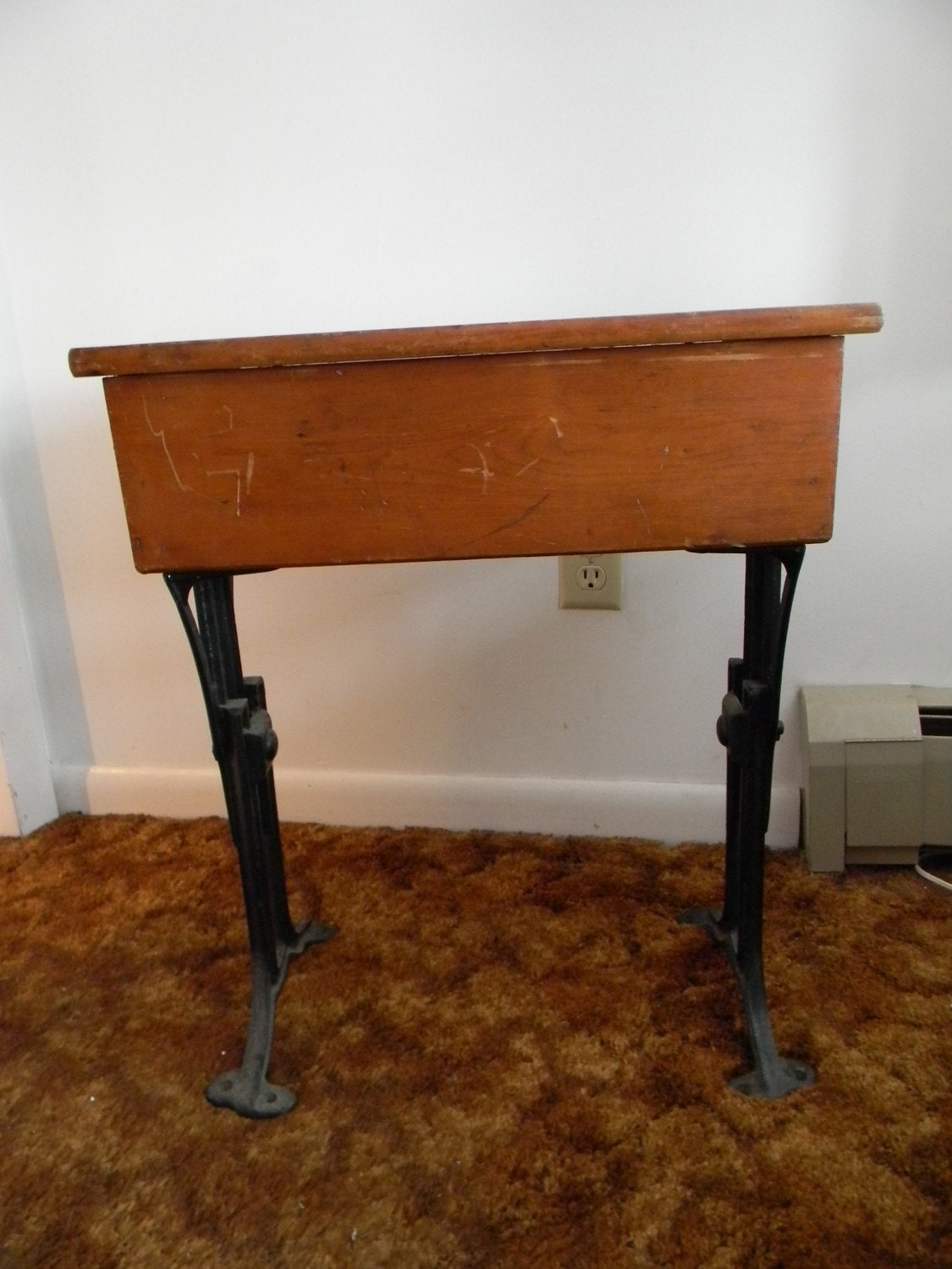 Vintage Antique Small Chandler School Desk