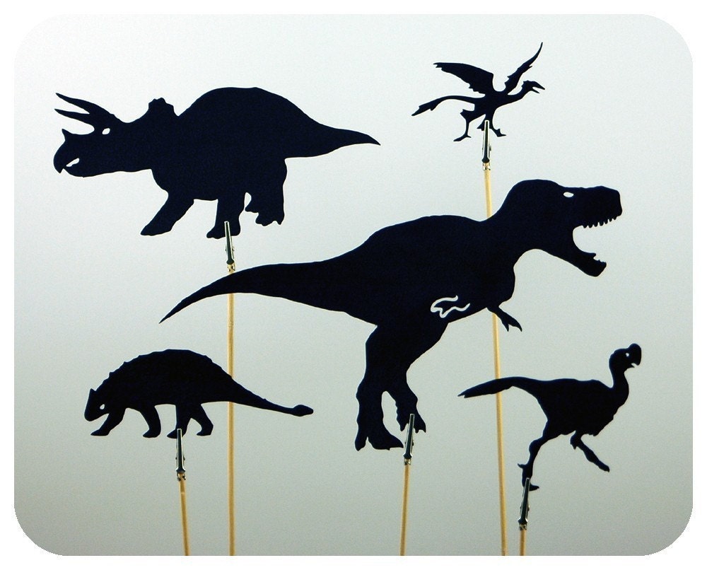 Printable Shadow Puppets