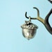 Handmade Sterling Silver Acorn Pendant Large Silver Acorn