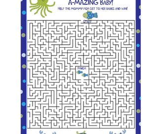 24 Personalized Baby Shower Price is Right Game Cards Zoo