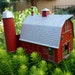 Vintage Miniature Red Barn