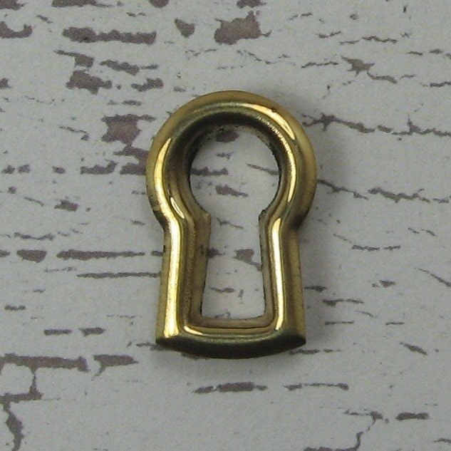 Stamped Brass Keyhole Insert – Haute Juice