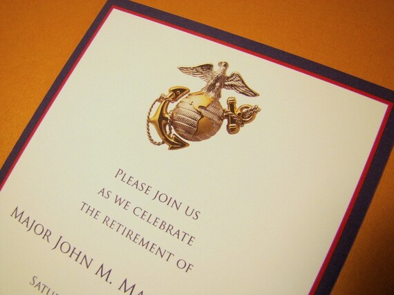 Usmc Wedding Invitations