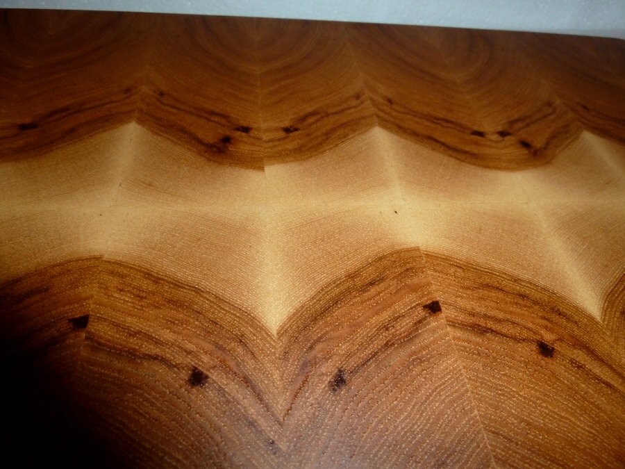 End Grain Hickory With Handle