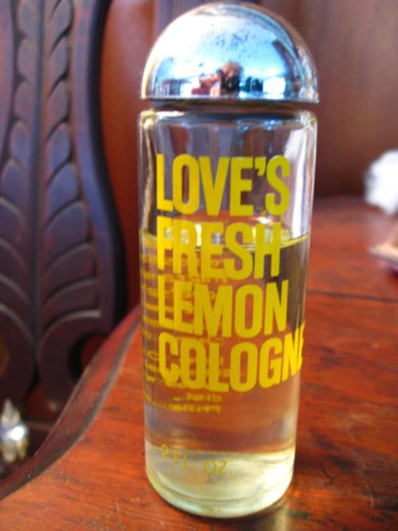 Vintage 70s LOVE'S FRESH LEMON Cologne