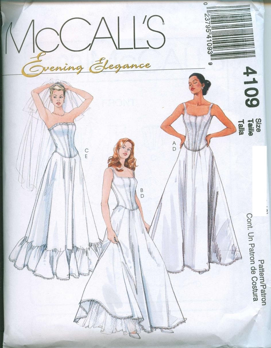 Sewing Pattern Corset Tops and Petticoats McCalls 4109