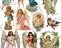 Popular items for angel collage on Etsy