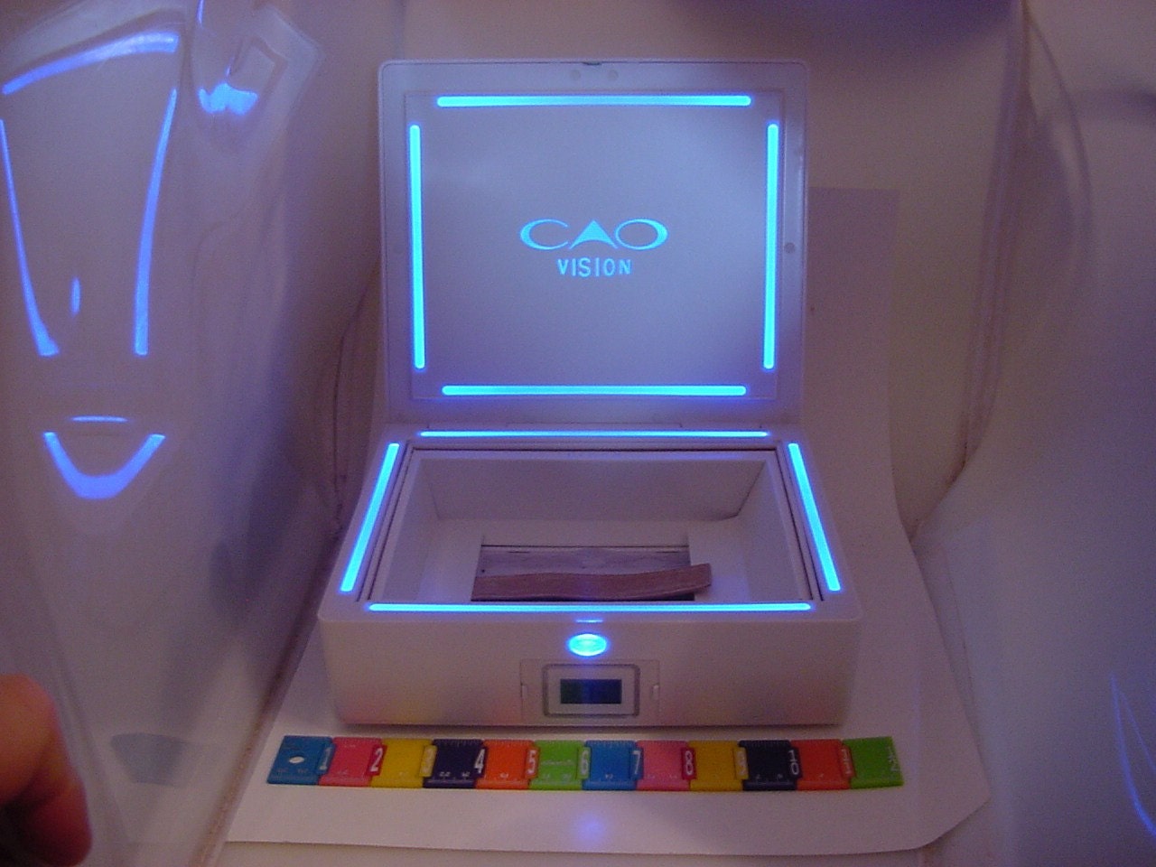 2 CAO Vision Cigar box cigarbox humidor or lighted box