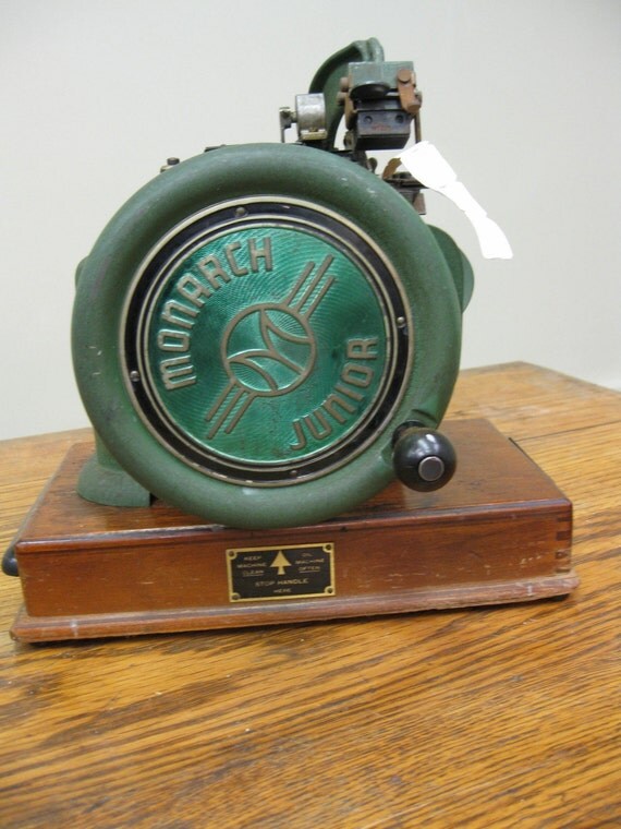 Summer Sale.....Vintage Monarch Junior Label Printer