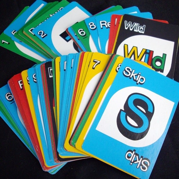 Vintage 1979 Uno Card Game 108 Cards Vintage 1979 Uno Card Game 108 Cards