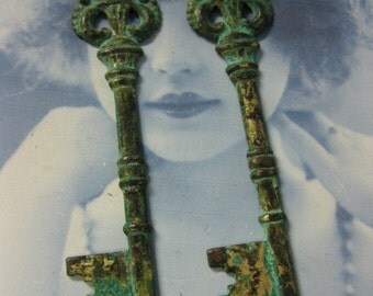 Fancy skeleton keys | Etsy