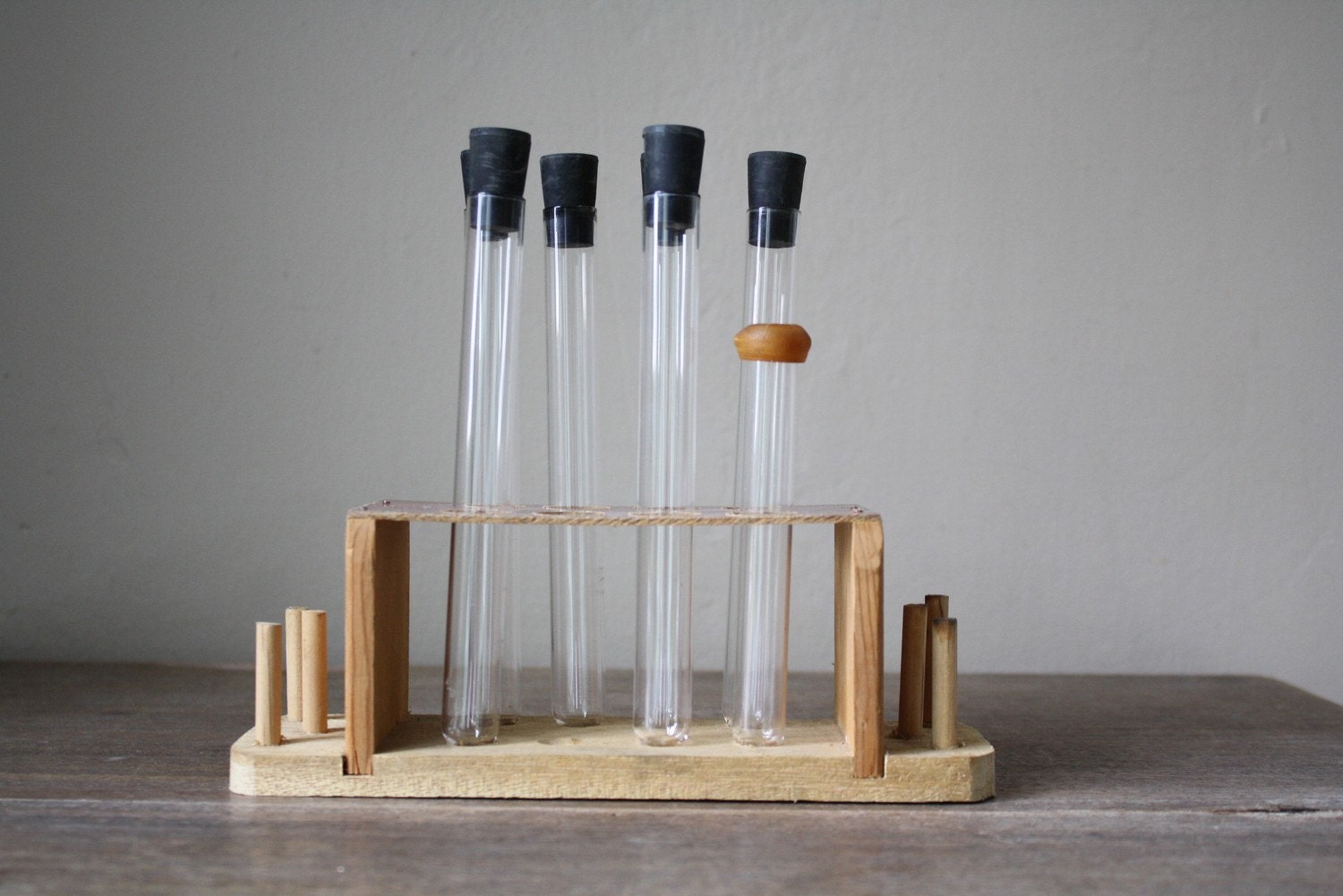Vintage Test Tube Rack at Lori Chambers blog