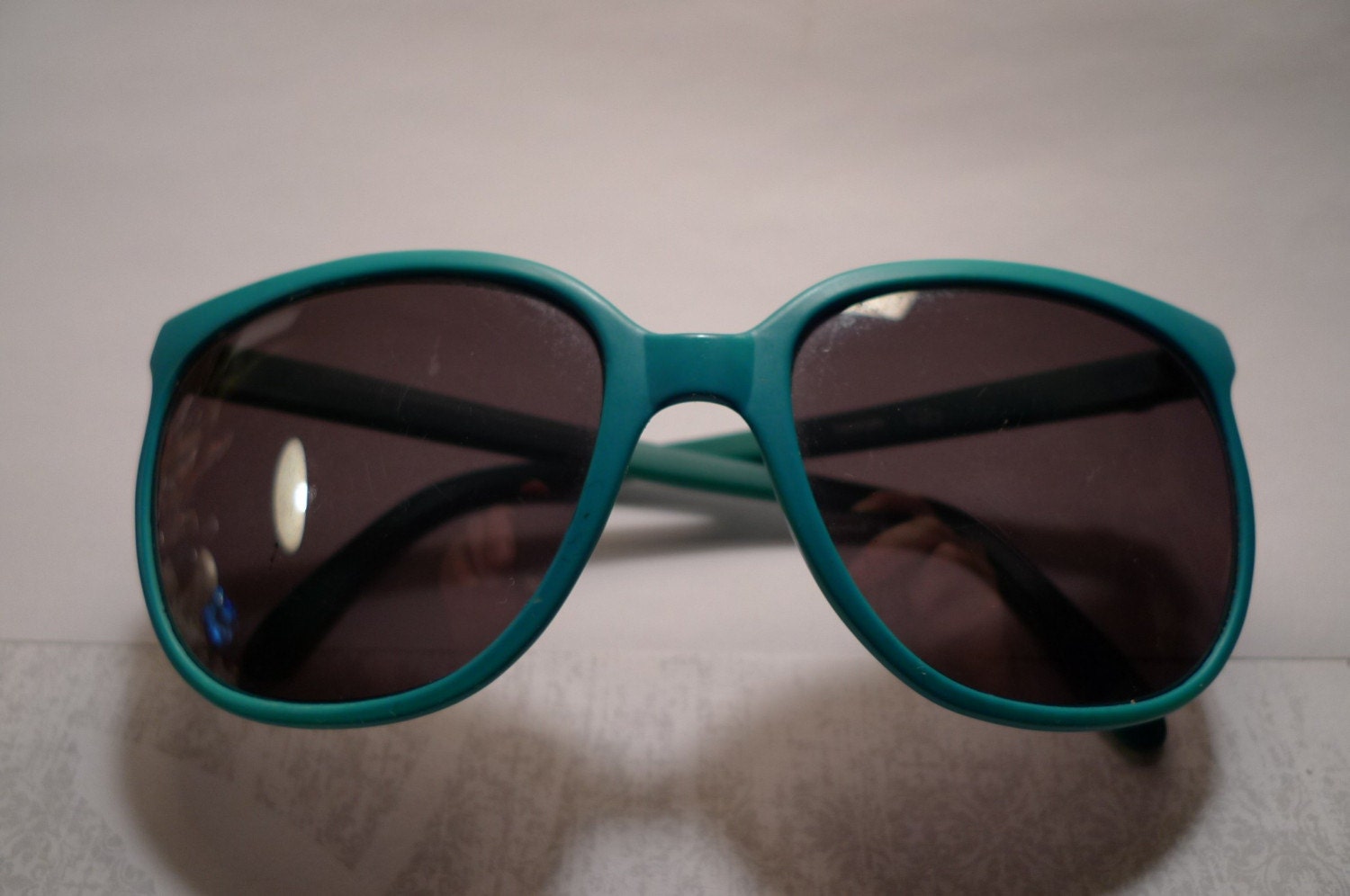 Vintage I Ski Sunglasses Turquoise