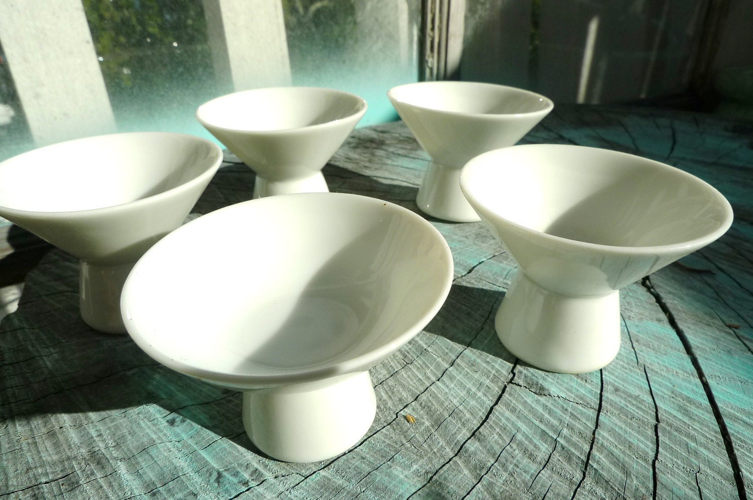 sci fi cups egg stand little bowl egg bowls 1940s – Haute Juice