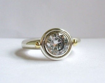 Big Bold Sterling Silver Ring by CHenry on Etsy