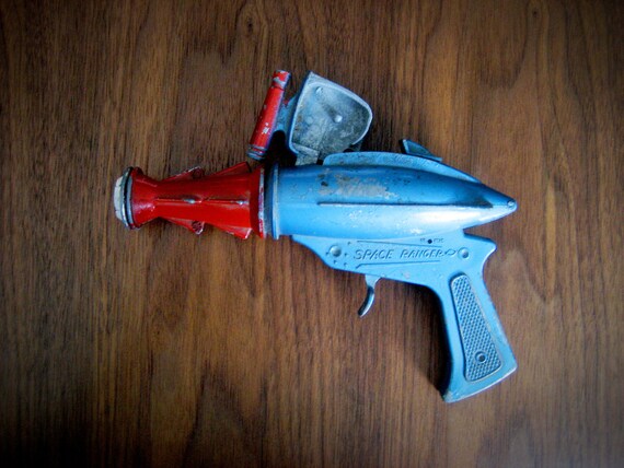 SALE 1950s Vintage Toy Ray Gun Lone Star SPACE RANGER