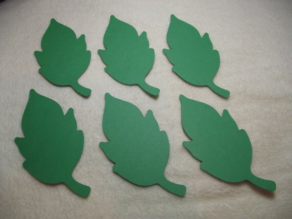 Paper Leaves...100 pcs. Very Lovely Made to Order Paper Leaves