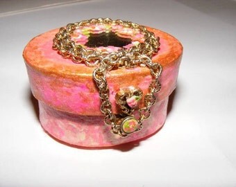 Pink treasure chest | Etsy