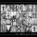 The ABCs of New Orleans Black and White Letter Photography