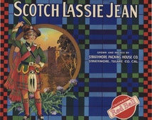 Popular items for orange crate labels on Etsy