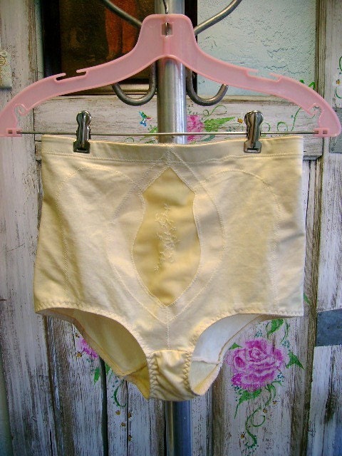 girdle J C Penney vintage body shaper XX LRG