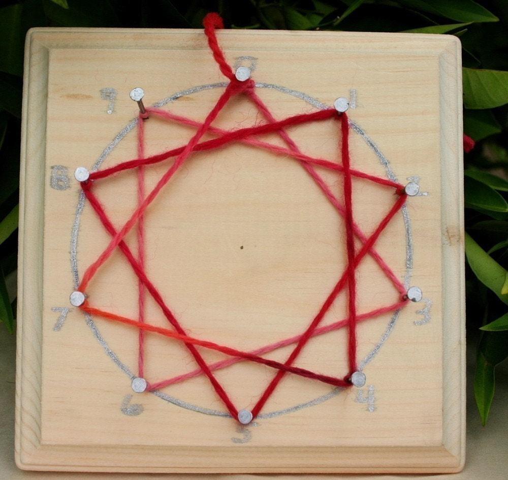 Waldorf math board by FaerieWaldorf on Etsy