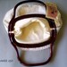 Vintage Pappagallo White Eyelet Handbag NOS by ErstwhileStyle