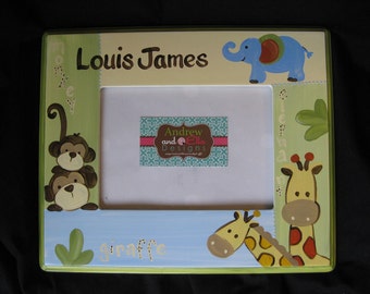 Monkey picture frame | Etsy